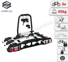 Portabici per tre biciclette XIMPLIO VENTUS