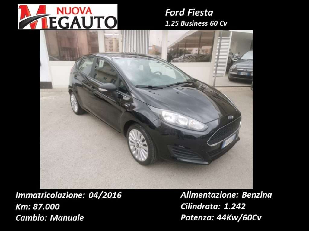 Ford Fiesta1.2 60CV 5 porte Business