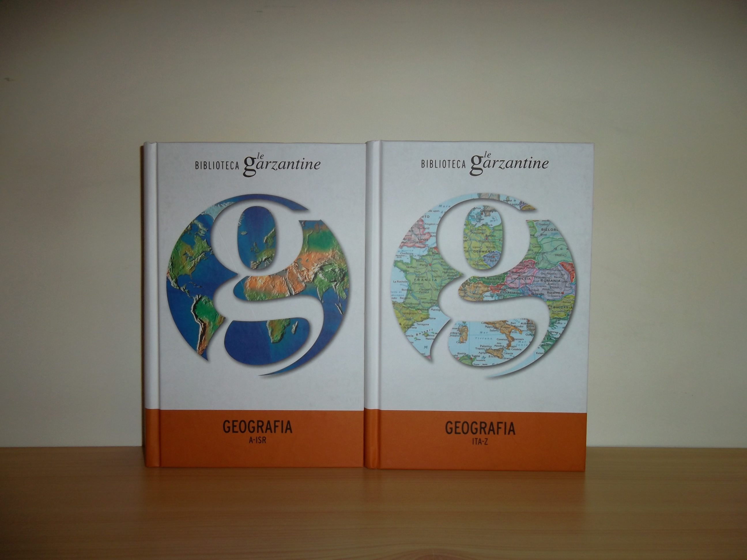 BIBLIOTECA LE GARZANTINE - GEOGRAFIA, 2 VOLUMI