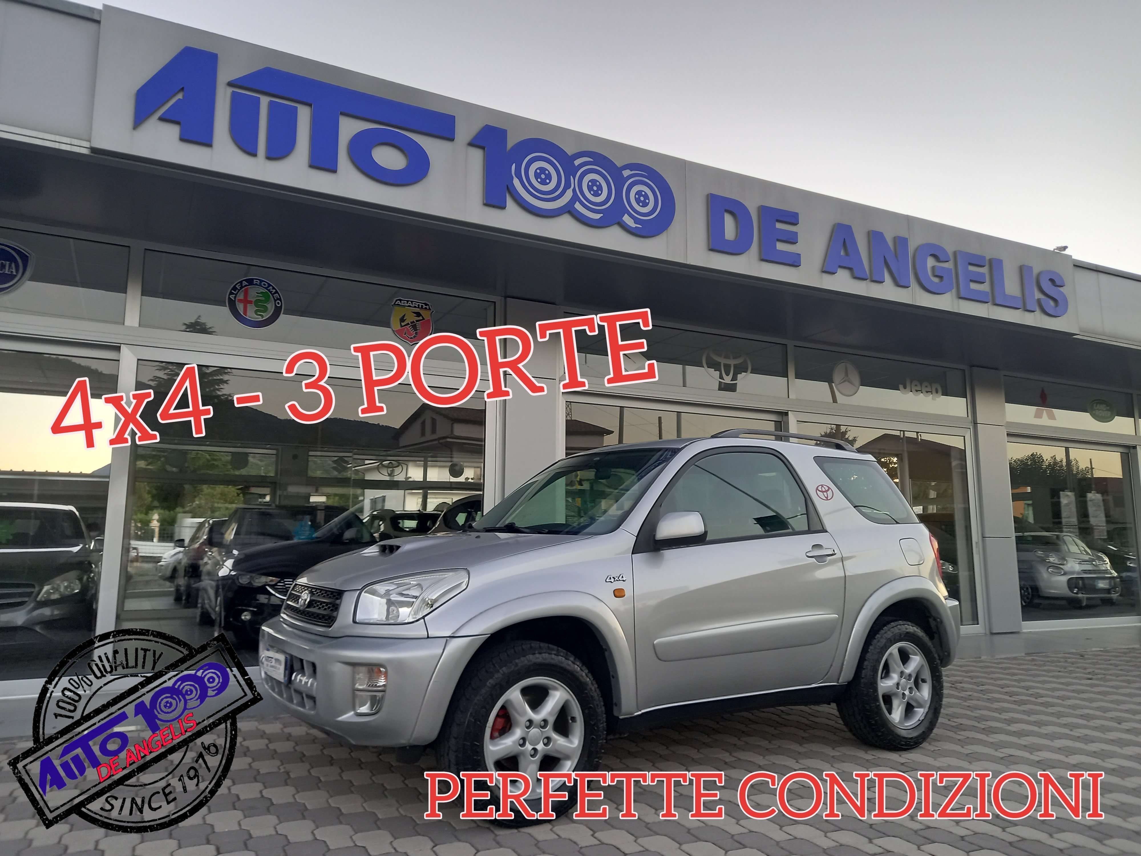 Toyota RAV 42.0 D-4D 4x4 3 PORTE * MAI PERCORSO FUORISTRADA *