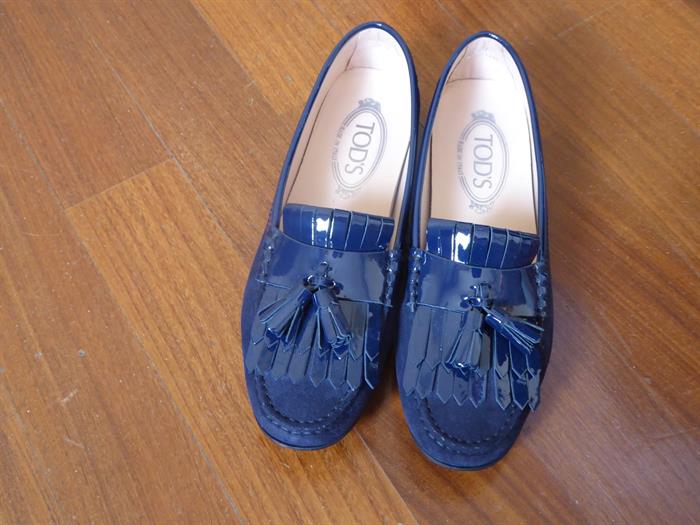 MOCASSINI TOD`S DONNA N. 37 BLU