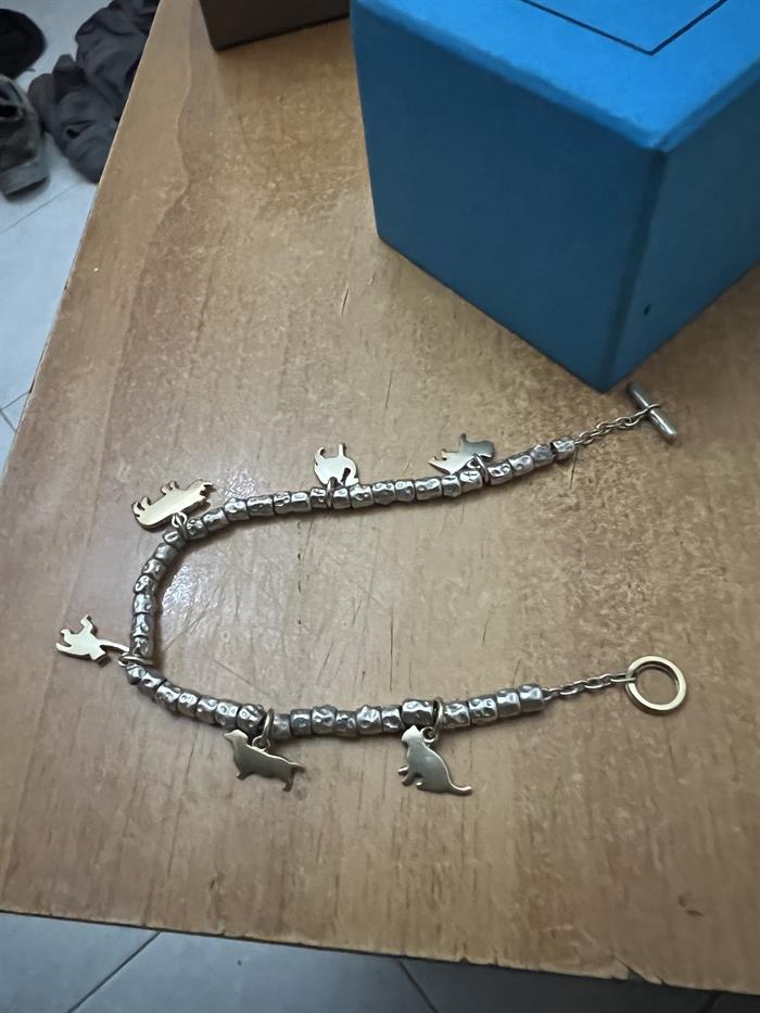 BRACCIALE DODO CON 6 CIONDOLI