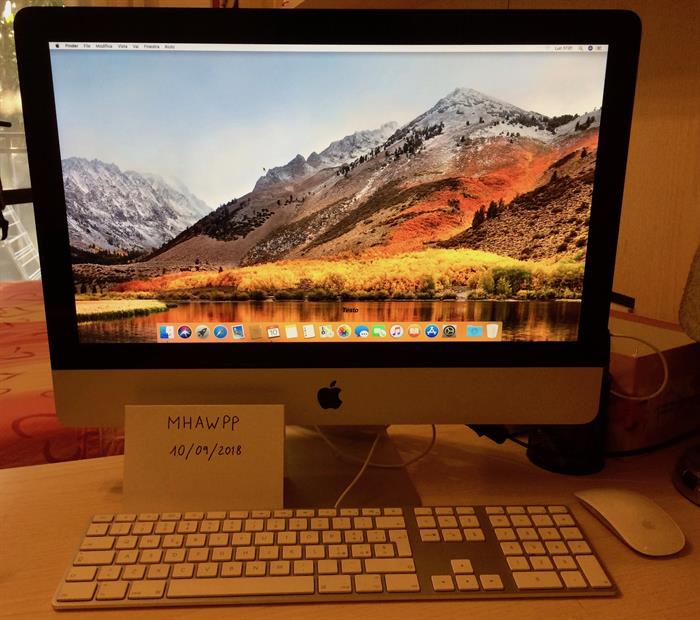 IMAC 21,5" INTEL ALUMINUM 2G