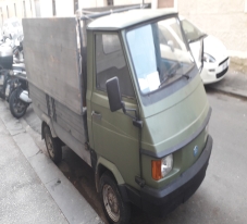 PIAGGIO APE POKER CASSONE RIBALTABILE 