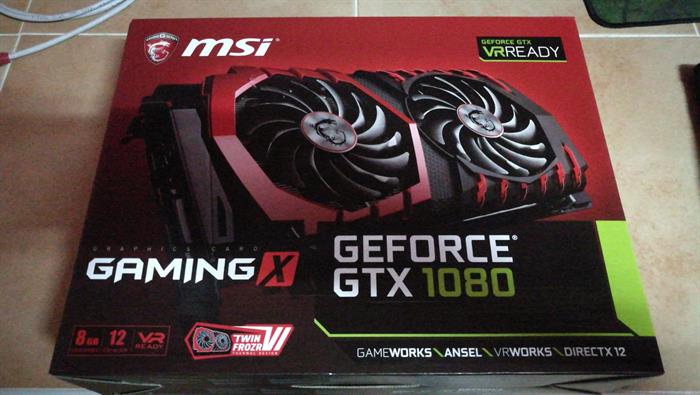 SCHEDA VIDEO MSI GTX 1080 GARMING X 8 GB