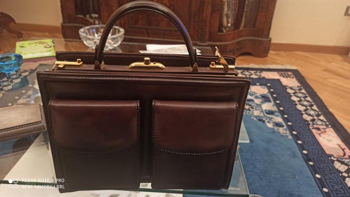 BORSA STILE ANNI 50/60 IN AUTENTICA PELLE BY ROMANO FIRENZE