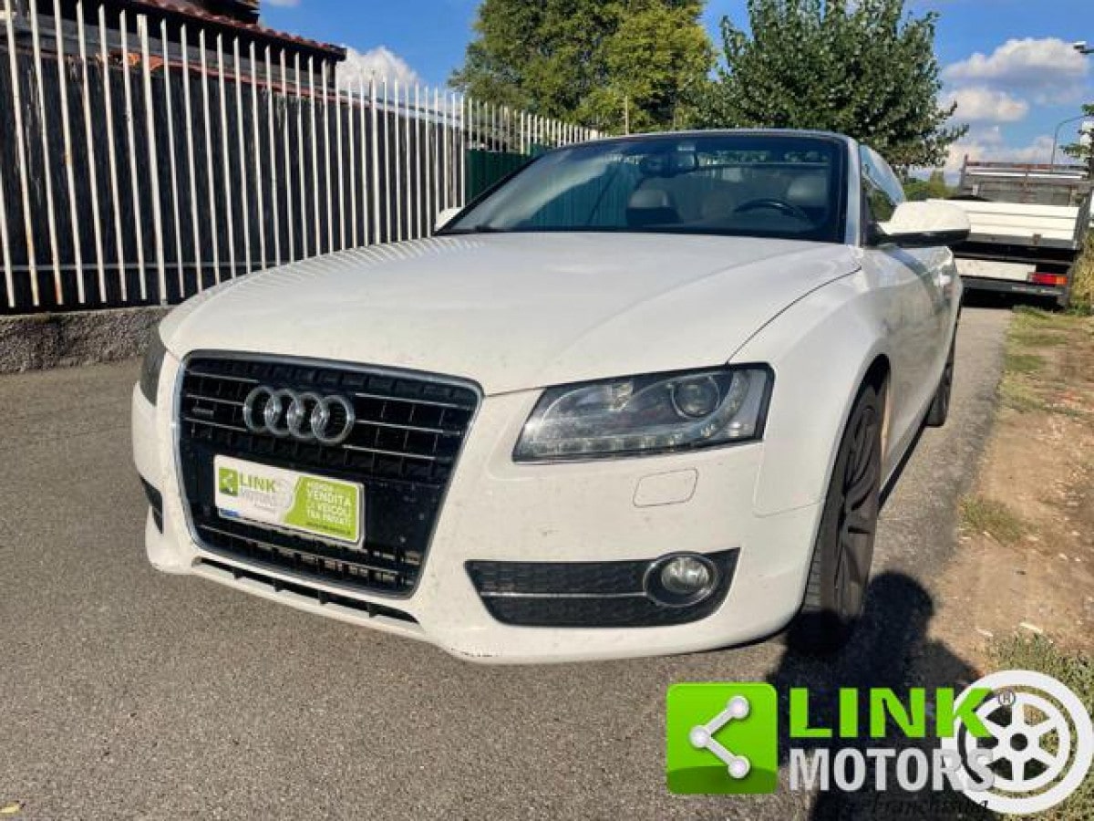 AUDI A5 1ª serie A5 Cabrio 3.0 V6 TDI F.AP.qu.S tr. Amb.e