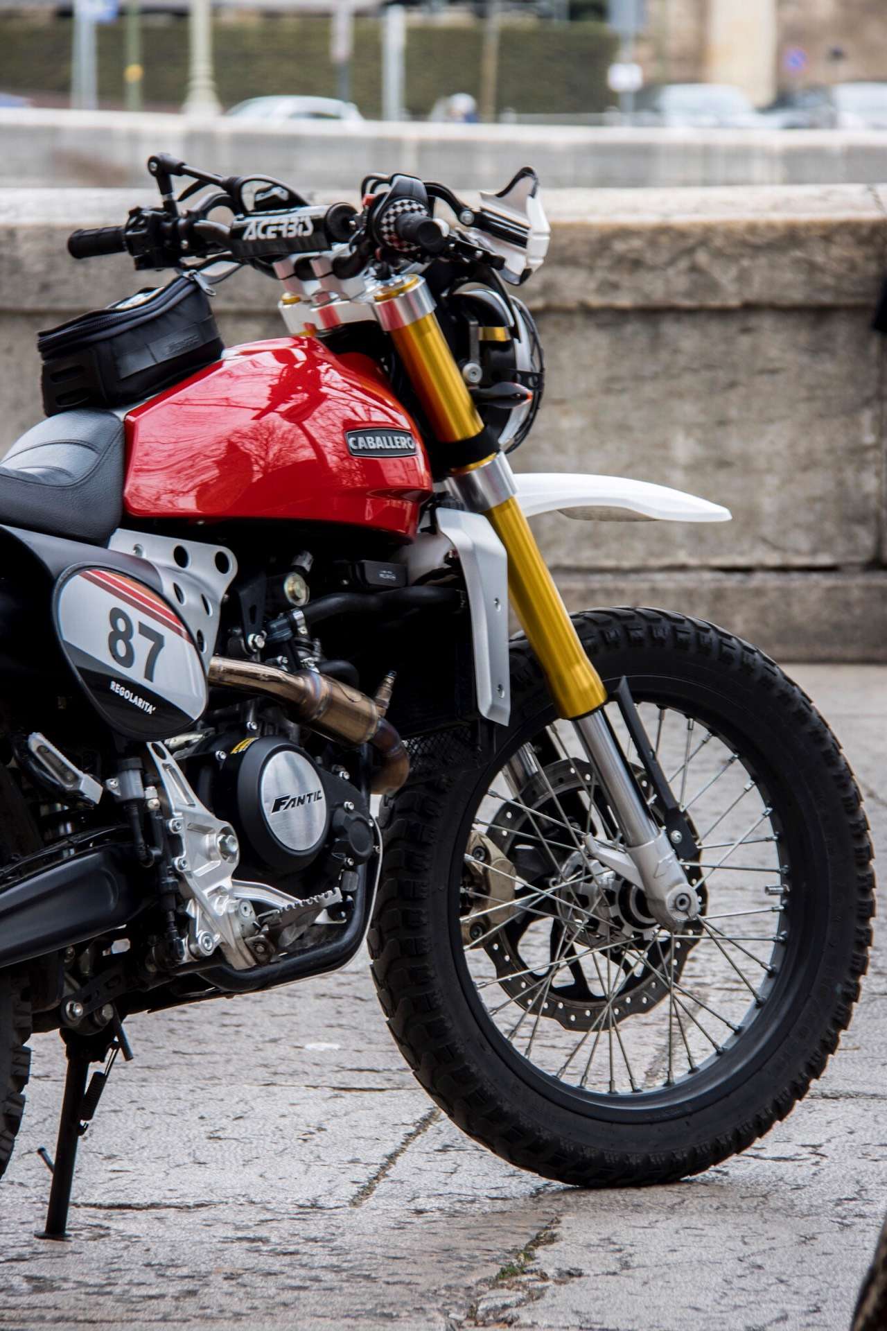 Fantic Caballero 125Scrambler (rally)