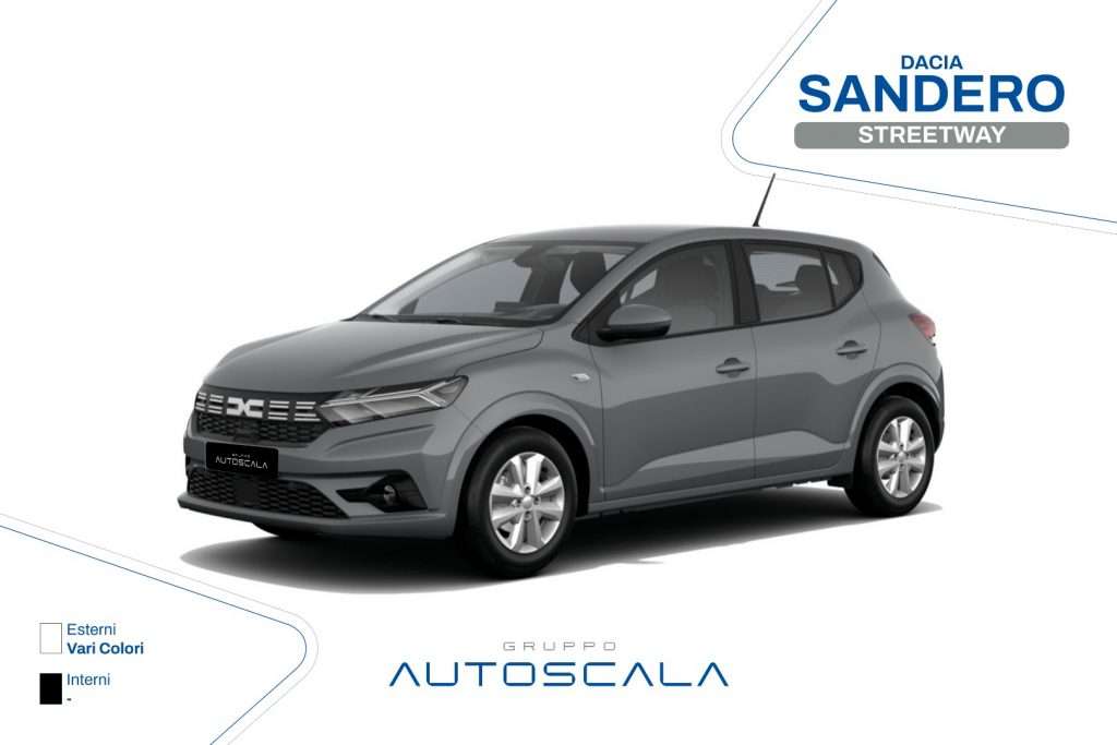 Dacia SanderoStreetway 1.0 SCe 65 CV Expression