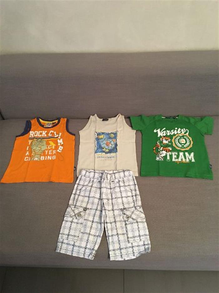 MAGLIE MANICA CORTA BERMUDA BAMBINO 2 ANNI