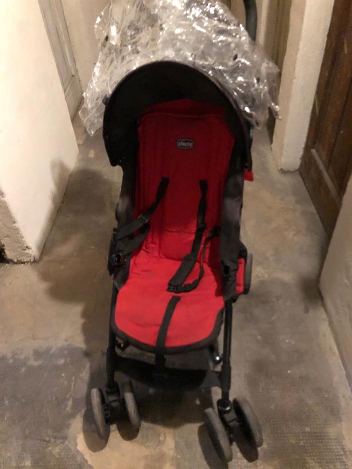 PASSEGGINO PEG PEREGO PIU' PARAPIOGGIA