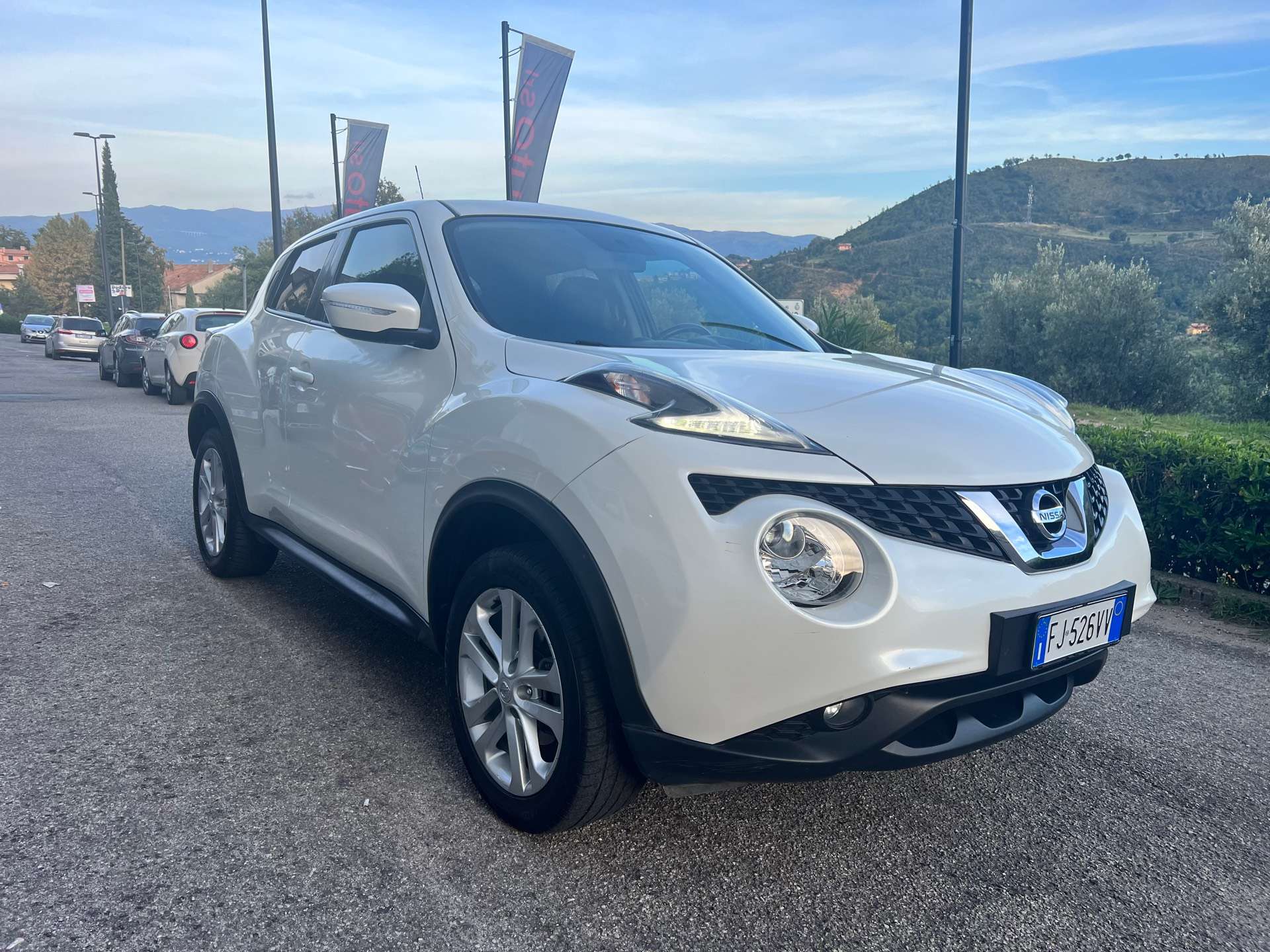 Nissan Juke1.5 dci 110cv E6 BIANCO PERLA FULL UNI PRO