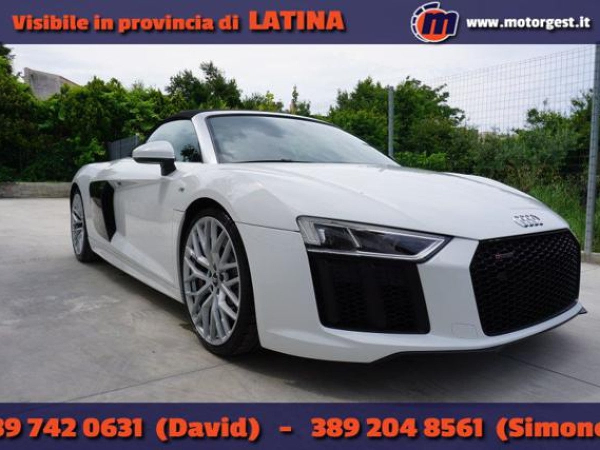 AUDI R8 2ª serie R8 Spyder 5.2 FSI RWS S tronic