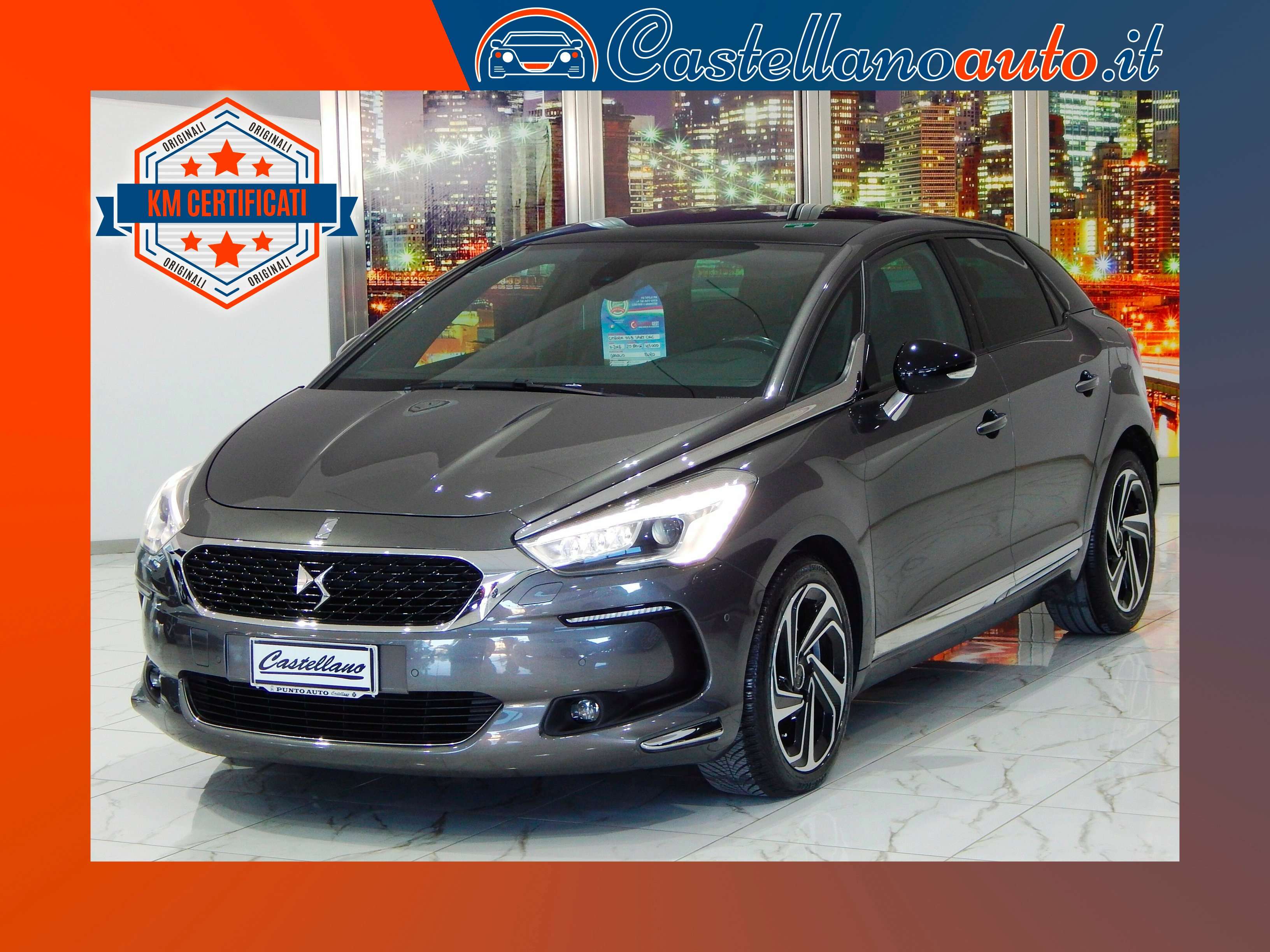 DS Automobiles DS 52.0 bluehdi Sport Chic S&S TETTO-NAVI-PELLE-PARK