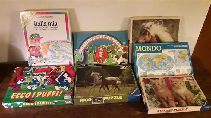 GIOCHI DA TAVOLO E PUZZLE