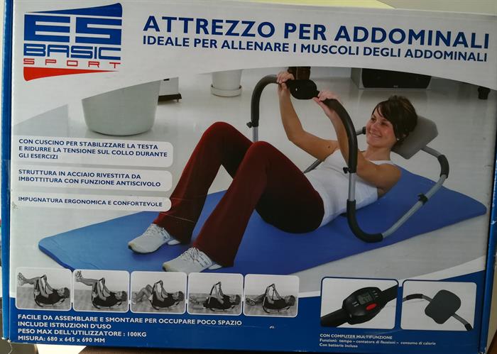 ATTREZZO PER ADDOMINALI