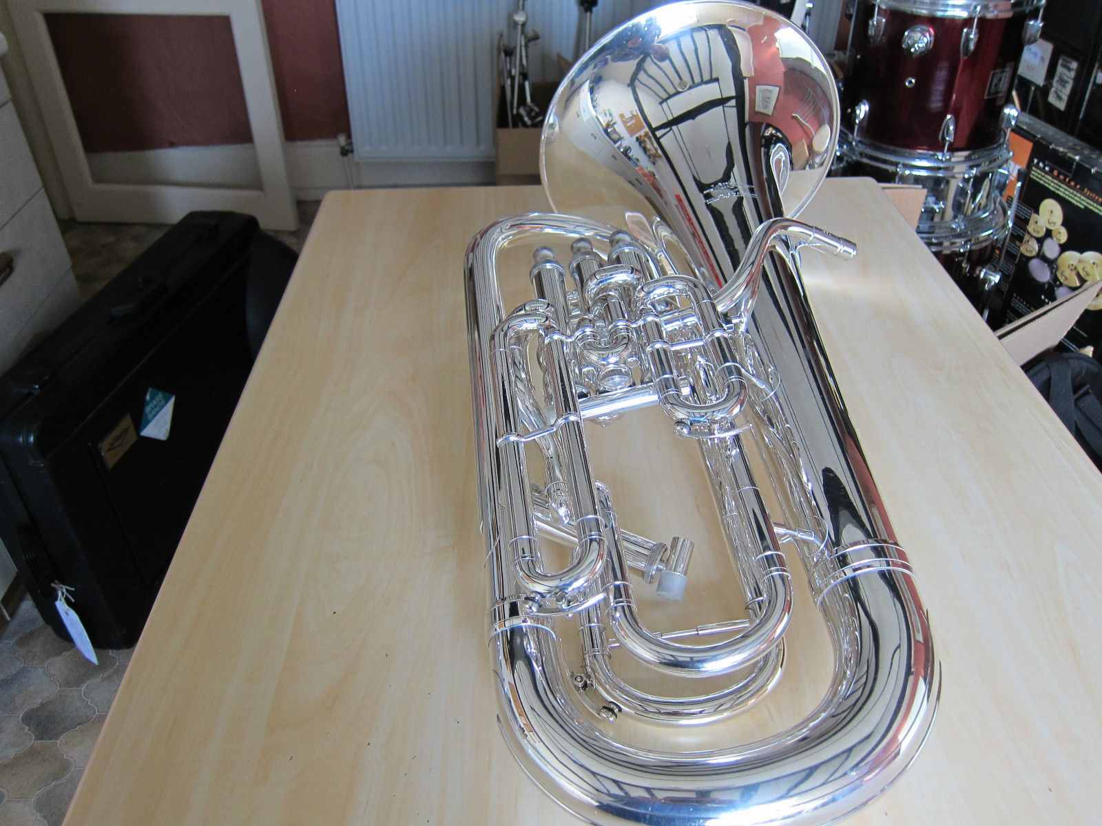 WILLSON 2950 EUPHONIUM - B-FLAT - SILVER-PLATE