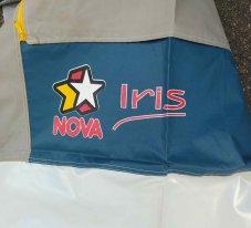 Veranda NOVA iris, per caravn roulotte di 4,3 mt